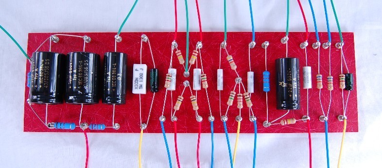 Matchless Spitfire style loaded circuit board