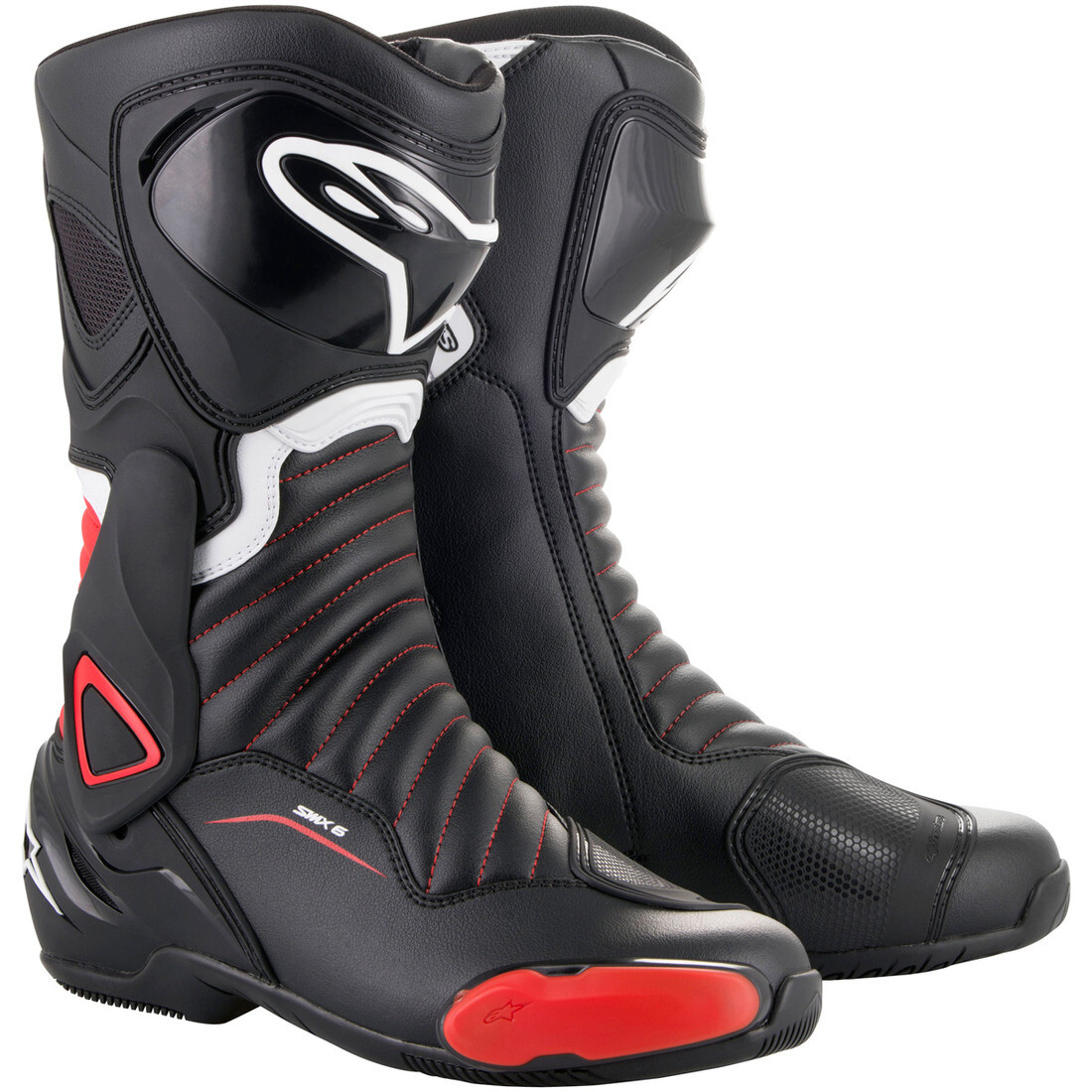 Botas Alpinestars SMX-6 V2 Negras / Rojas
