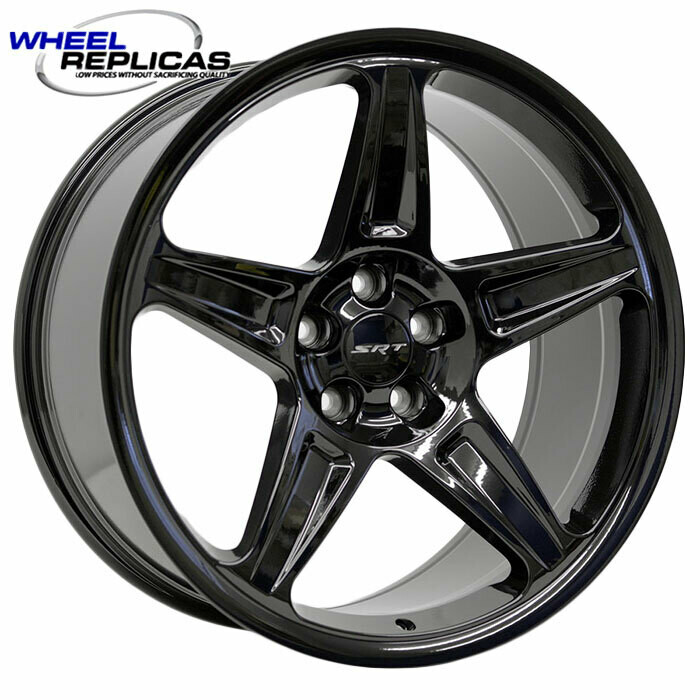 20x9.5 Gloss Black Demon Style Wheels