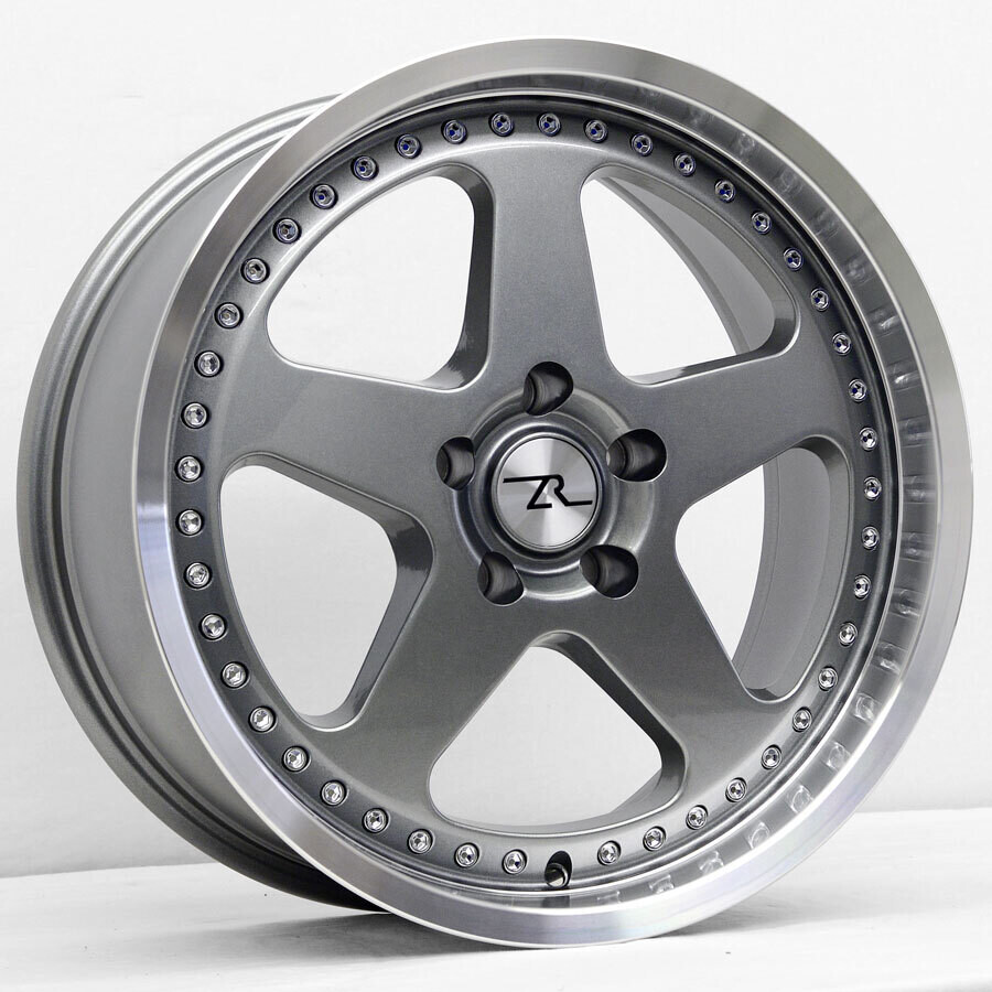 18x8.5 Gunmetal SC Motorsport Style Wheel 5 Lug