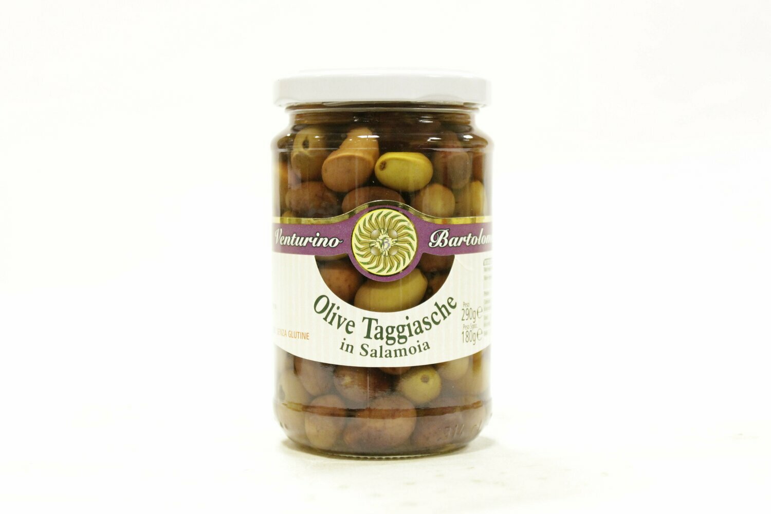 Taggiasca kivelliset oliivit suolavedessä | Taggiasca Whole Olives In ...