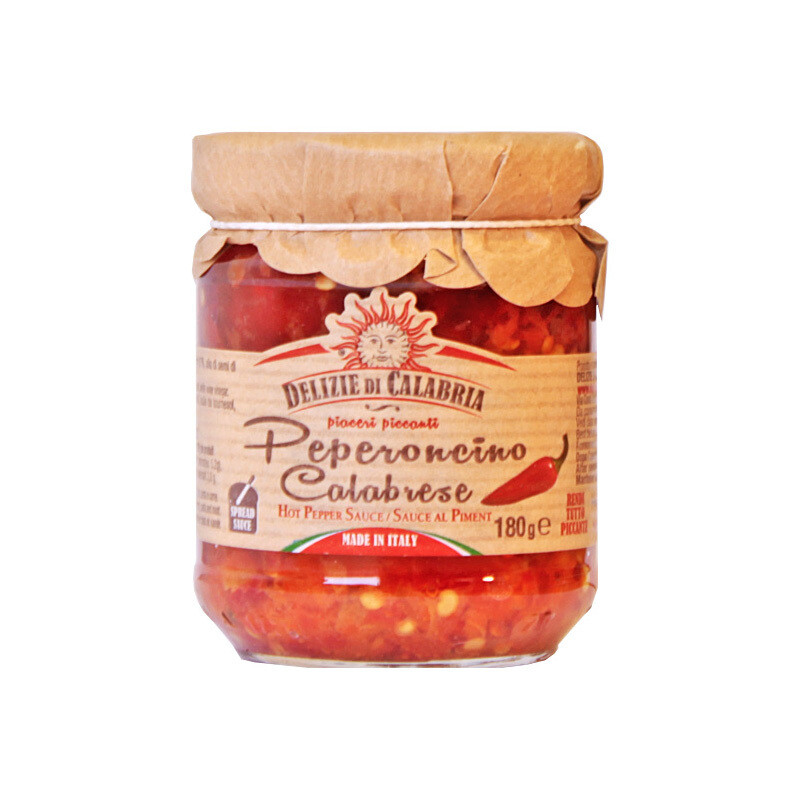 Peperoncino Calabrese Chilitahna | Chopped Hot Pepper Paste | DELIZIE ...