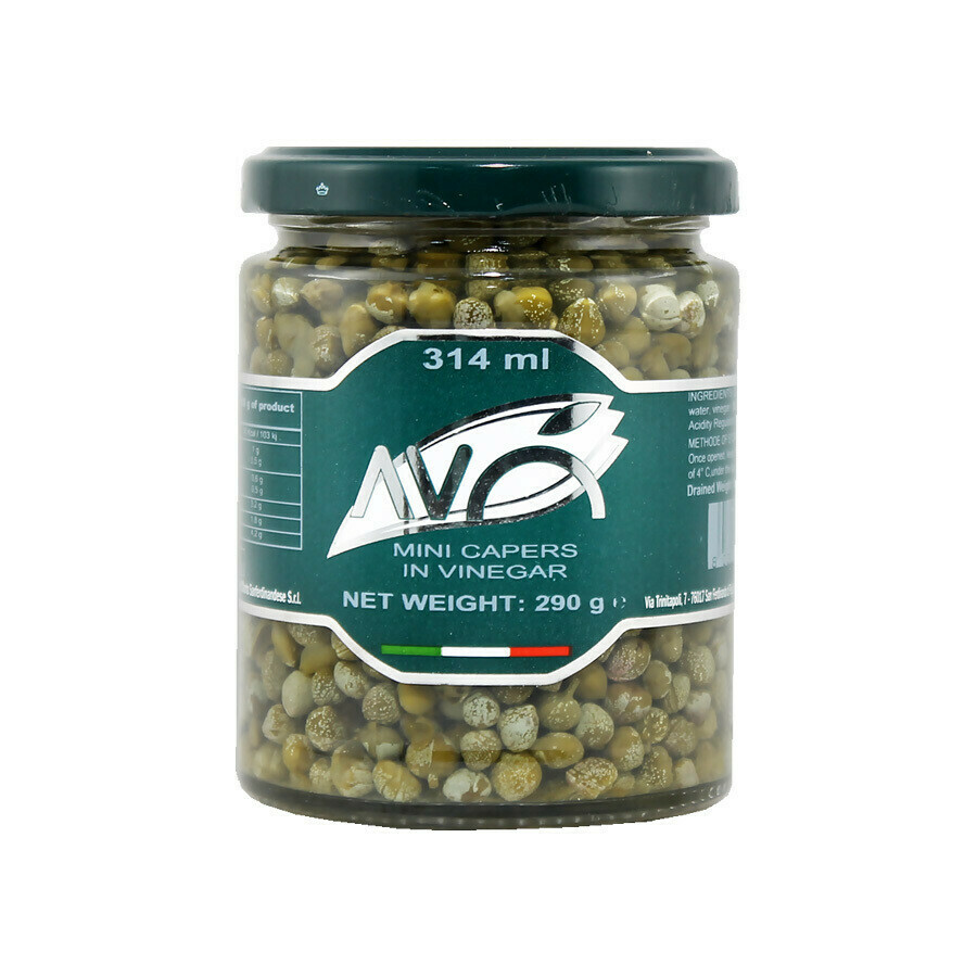 Pienet Kaprikset Etikassa | Mini Capers | AVO | 290 g