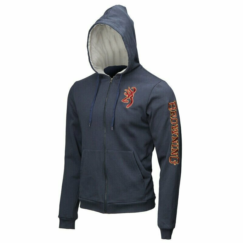 Snapshot Hoodie Zip Blue Browning (30184465xx)