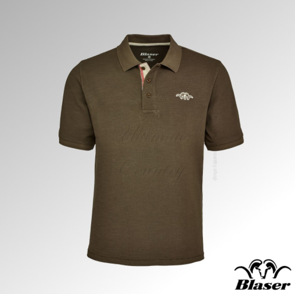 BLASER POLO SHIRT MUD (118009-013/675)