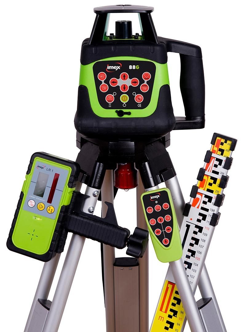 IMEX 88G Rotating Laser Level Kit