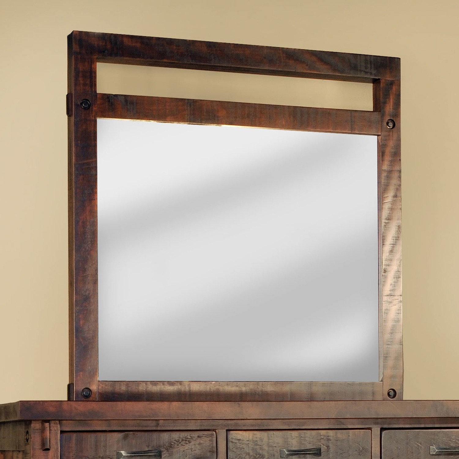 Timber Mirror by Ruff Sawn | Home - Amish Solid Wood