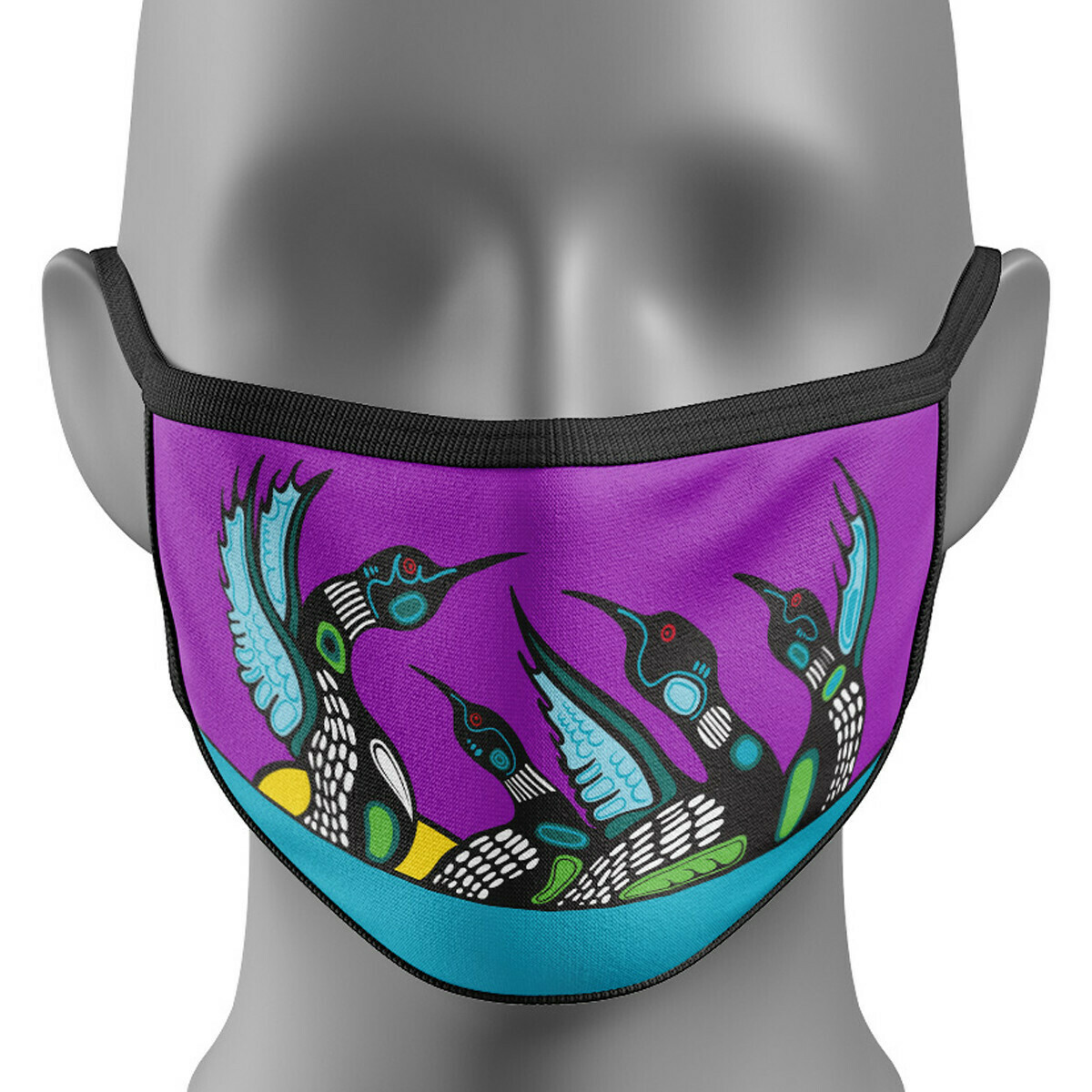 Reusable Cotton Mask - Loons Calling