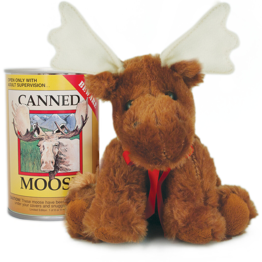 6" Canned Moose | Purple Moose Socks