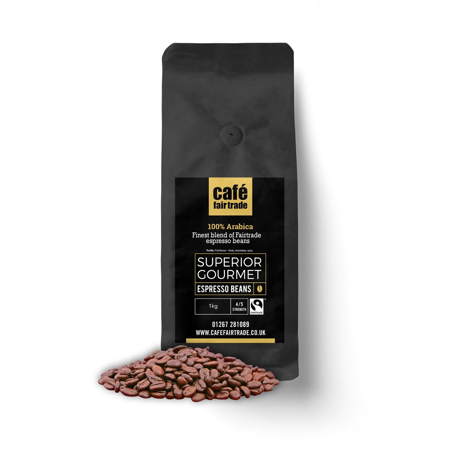 Cafefairtrade Superior Gourmet Espresso Beans (6 X 1Kg) ⋆ Cafe Fair ...