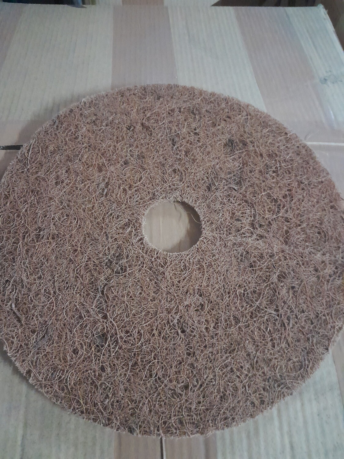 Natural Latex Coir Weed Control Rings 16" (40 Cms) Box of 130