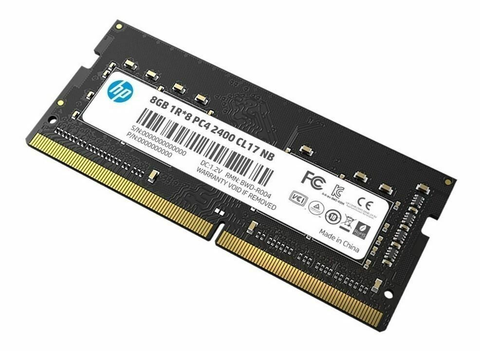 Memoria RAM HP 8GB para Laptop
