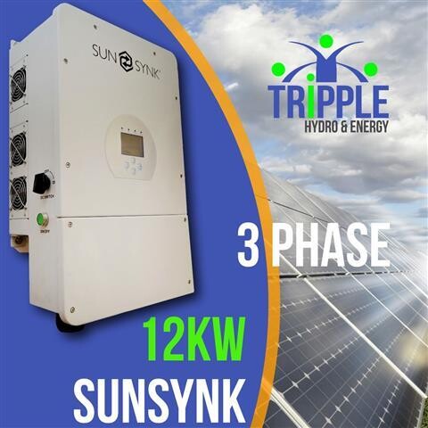 SunSynk 3 Phase 12KW Inverter | 12 KW 3 Phase Inverter