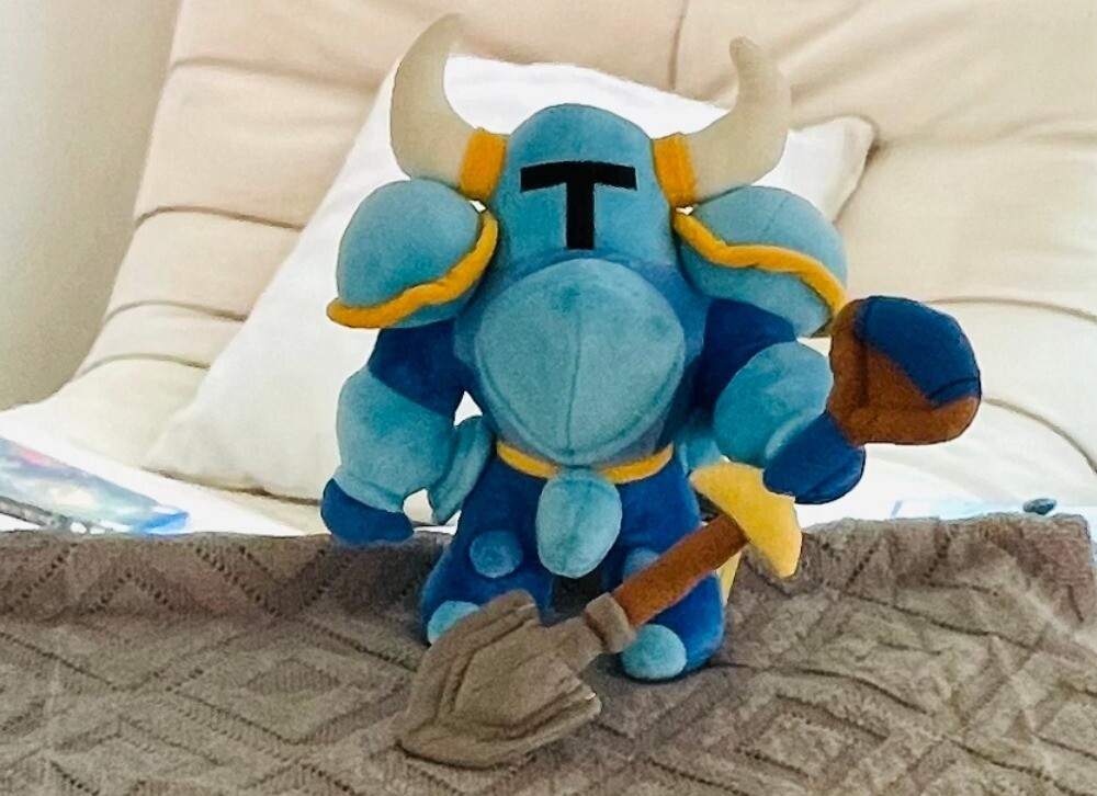 Shovel Knight Plush and Pin