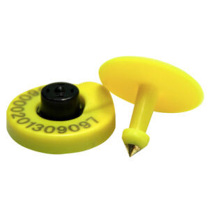 Button RFID Ear Tag 134kHz - pack of 10