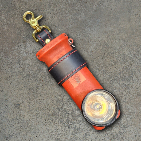 Right Angle Light Holder – Fire Dog Leatherworks – Traditional Leather ...