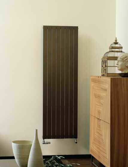 Zehnder Nova Vertical Flat Panel Radiator Anthracite