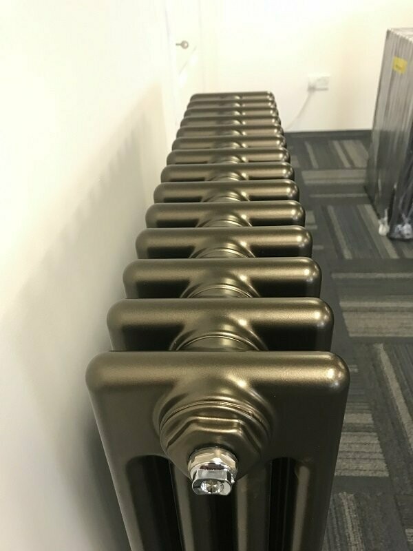 Satin Bronze Column Radiators. Huge Choice Of Sizes