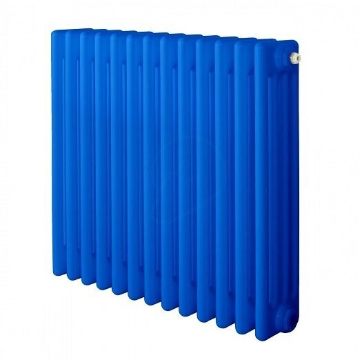 Blue Traditional Column Radiators Huge Choice of sizes