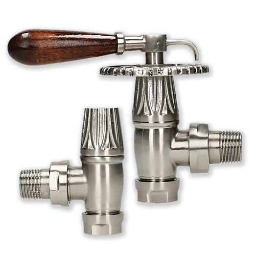 Traditional Manual Lever Radiator Valves 3 colours