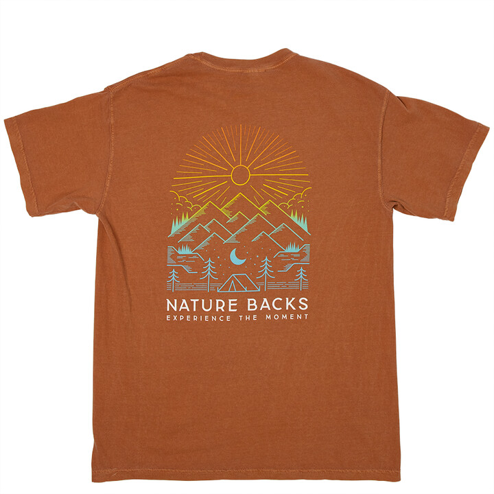 Nature Backs Daybreak Tee