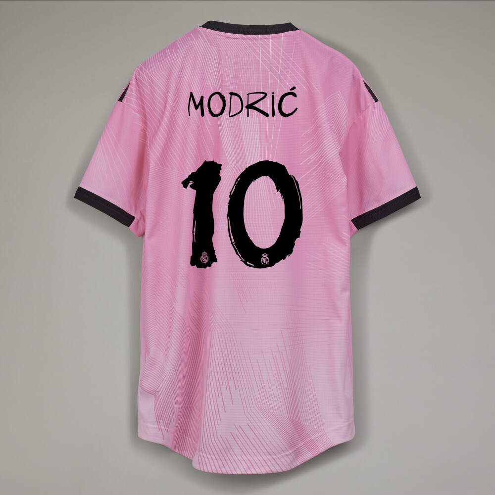 Luka Modrić 10 Real Madrid Y3 Fourth GK Jersey Pink 21-22 (Player version)