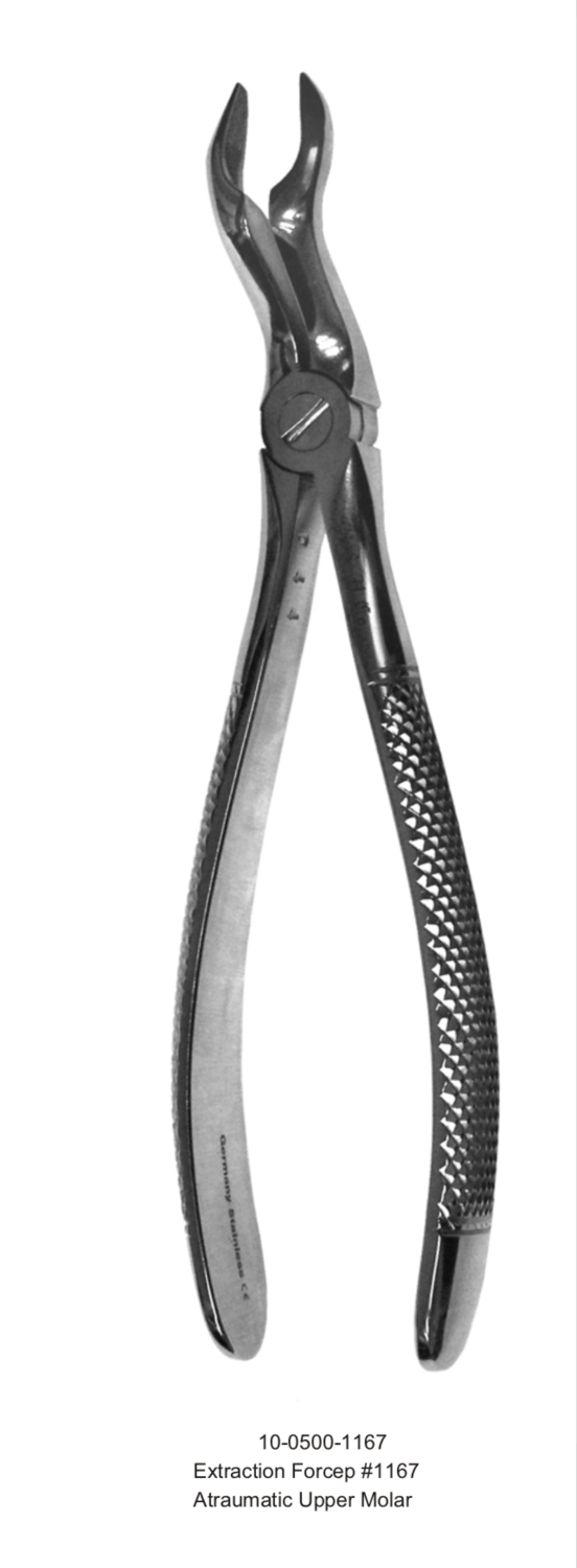 EXT FORCEP #1167 UPPER MOLARS