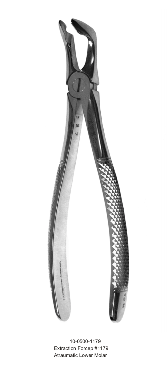 EXT FORCEP #1179N LOWER MOLARS