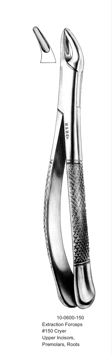 EXT FORCEP #150 UPPER UNIVERSAL
