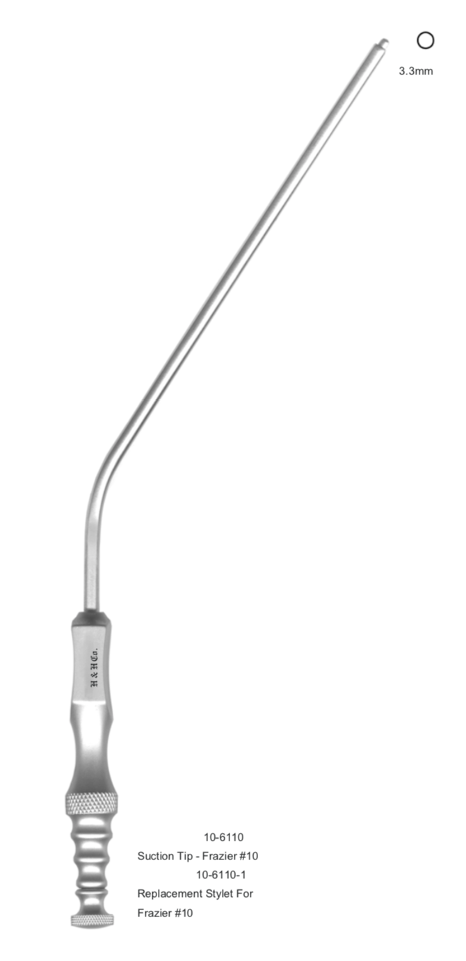 FRAZIER SUCTION TIP #10