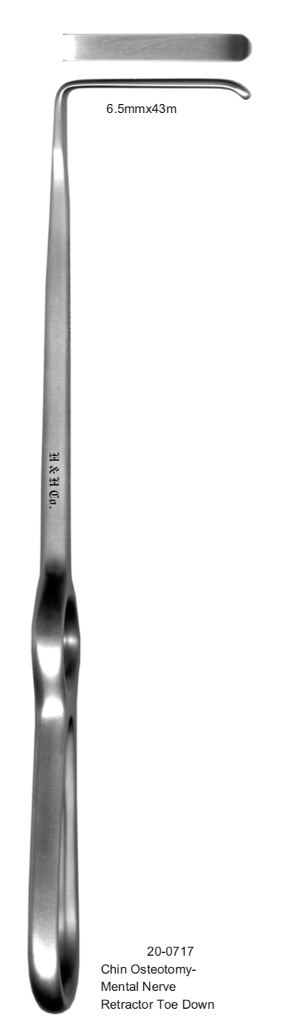 CHIN OSTEO-MENTL NRV RETRACTOR