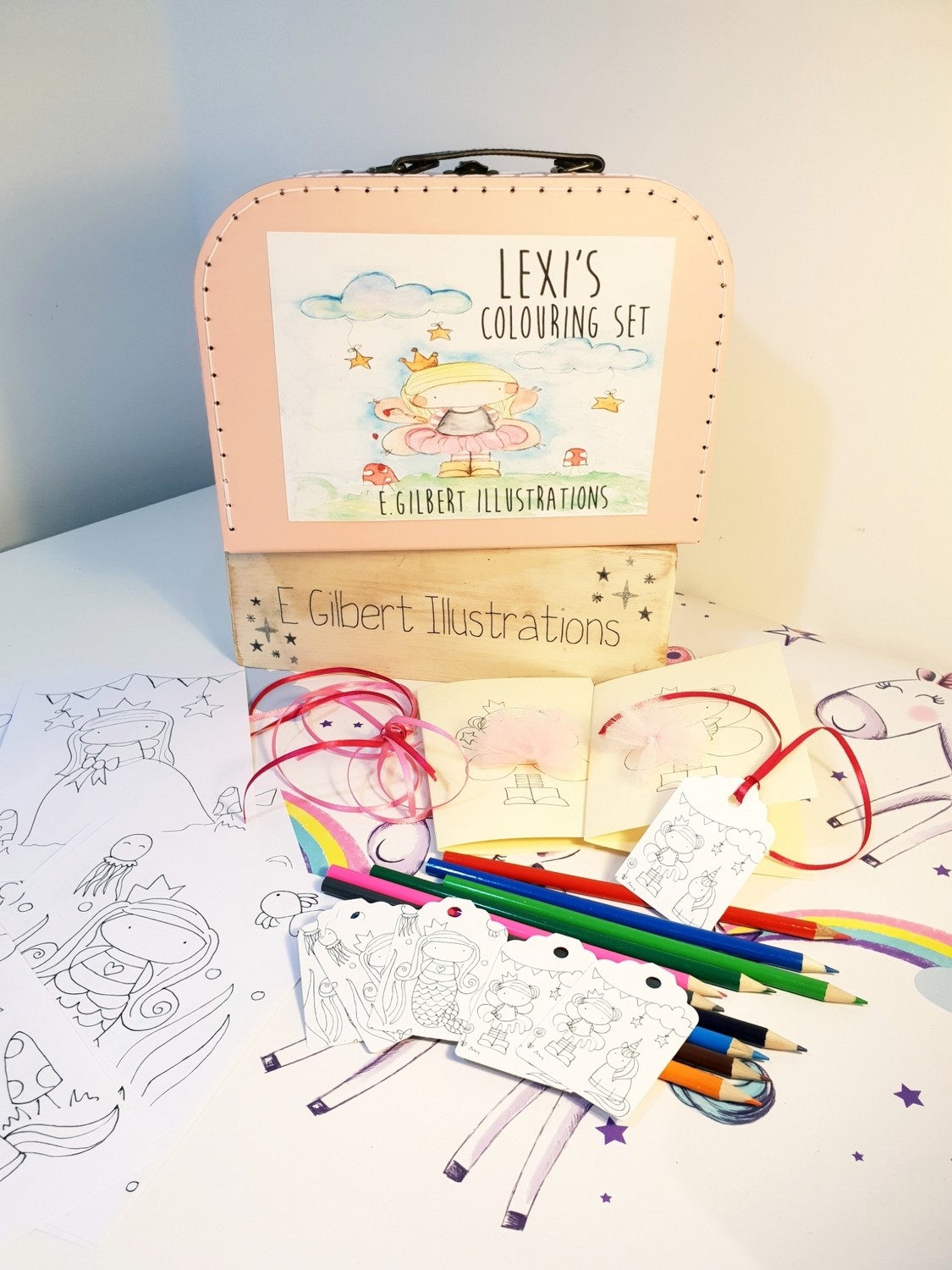 Colouring set medium