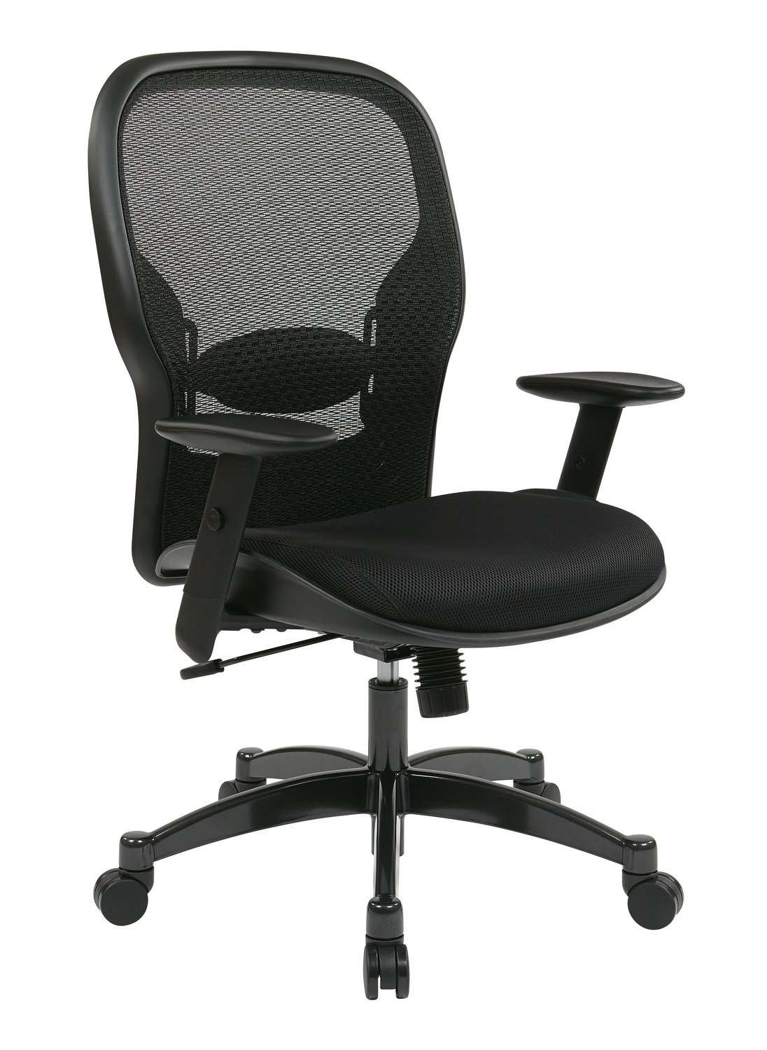 PROFESSIONAL BLACK BREATHABLE MESH BACK CHAIR - Store - SCSISS