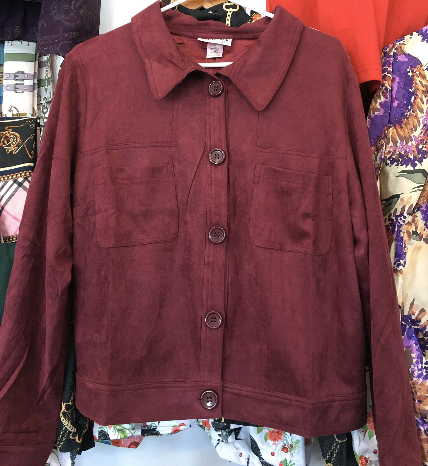 Burgundy Turnout Jacket – Chrysalis Acres – Equipment for the Carriage ...