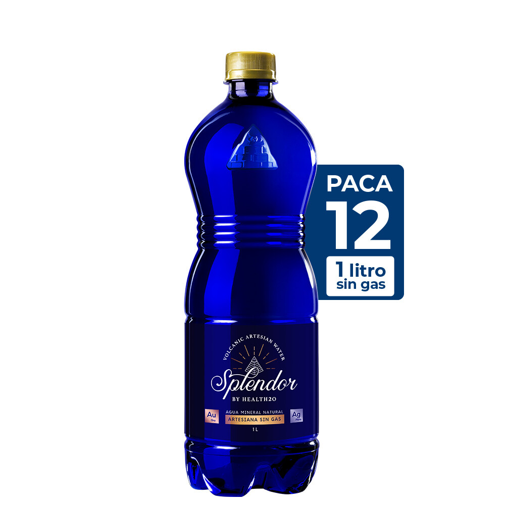 Pack x 12 Un. 1 Litro Splendor sin Gas.