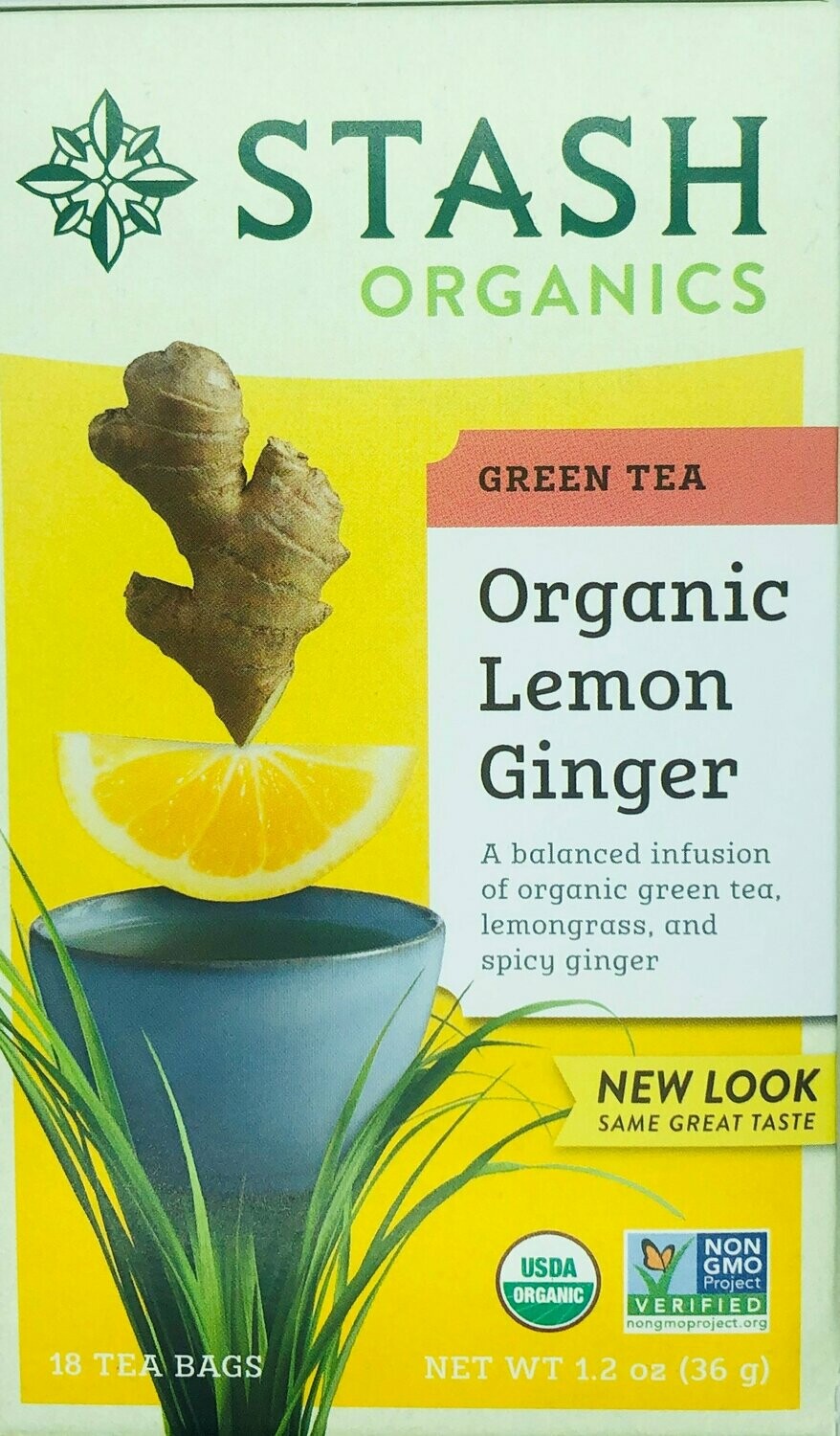 Stash Organic Lemon Ginger