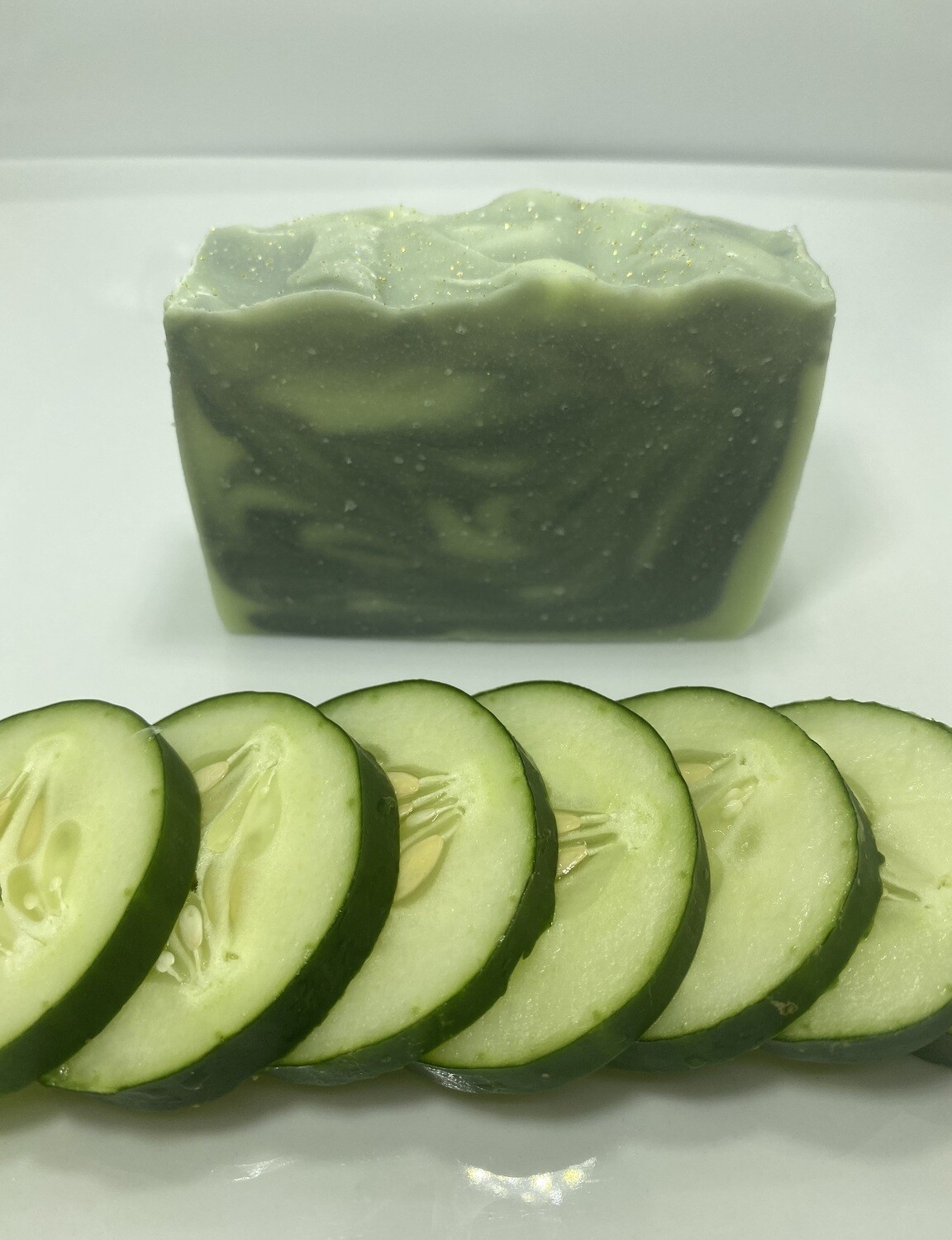 "Cucumber Melon Soap" (Handmade Artisan Soap)