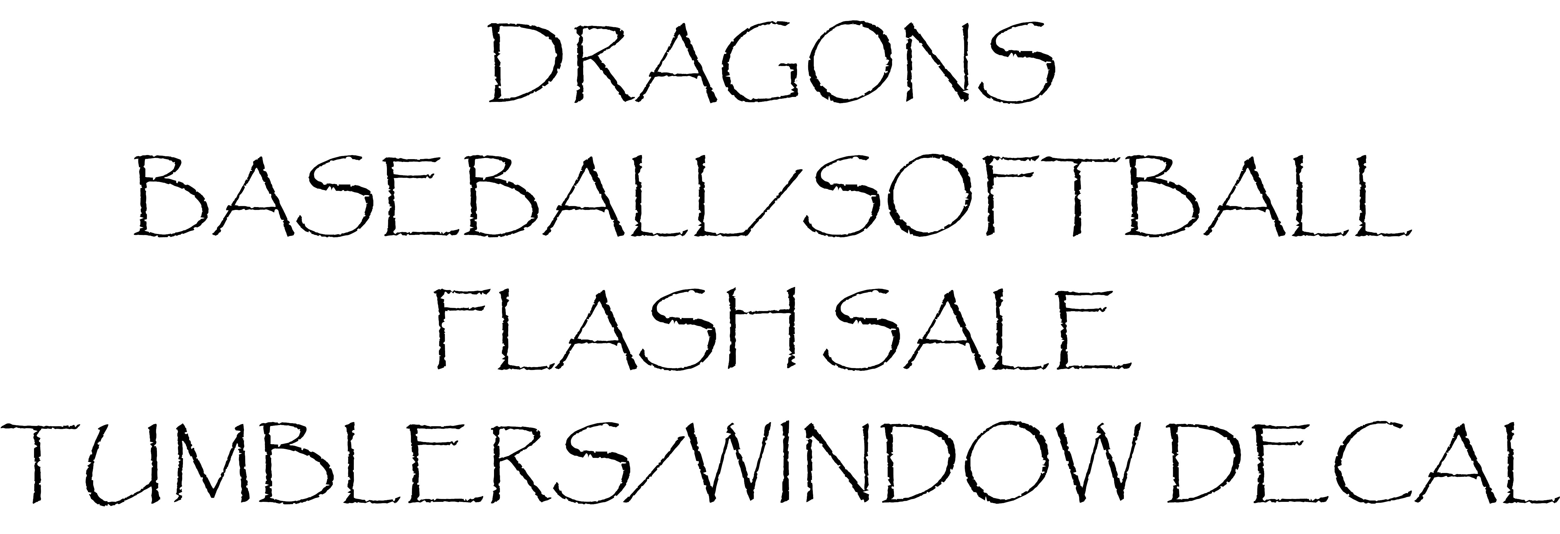 Dragons Baseball/Softball