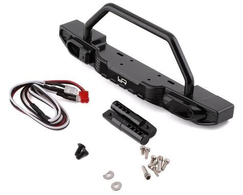 Yeah Racing Axial SCX10 III Aluminum Front Bumper Bar w/LED Set (Black ...