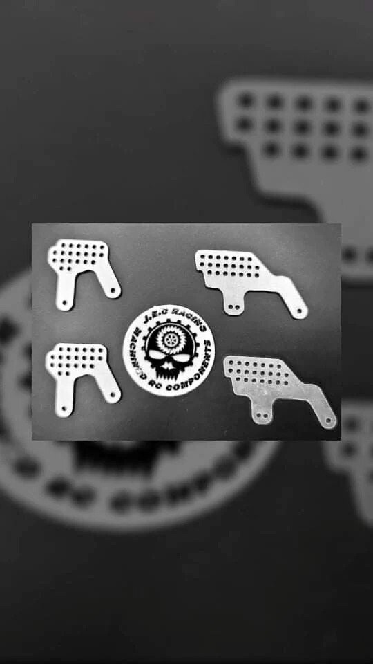 JEC SCX24 universal shock mounts - JEC SCX24 universal shock mounts