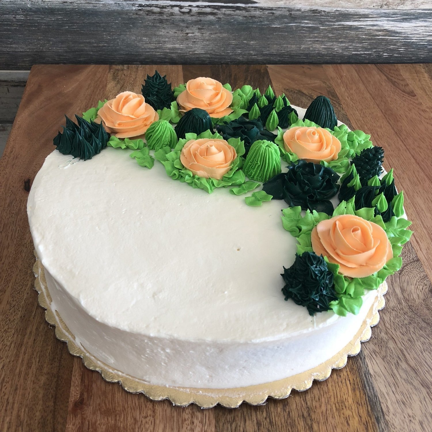 Cake 9" round single layer