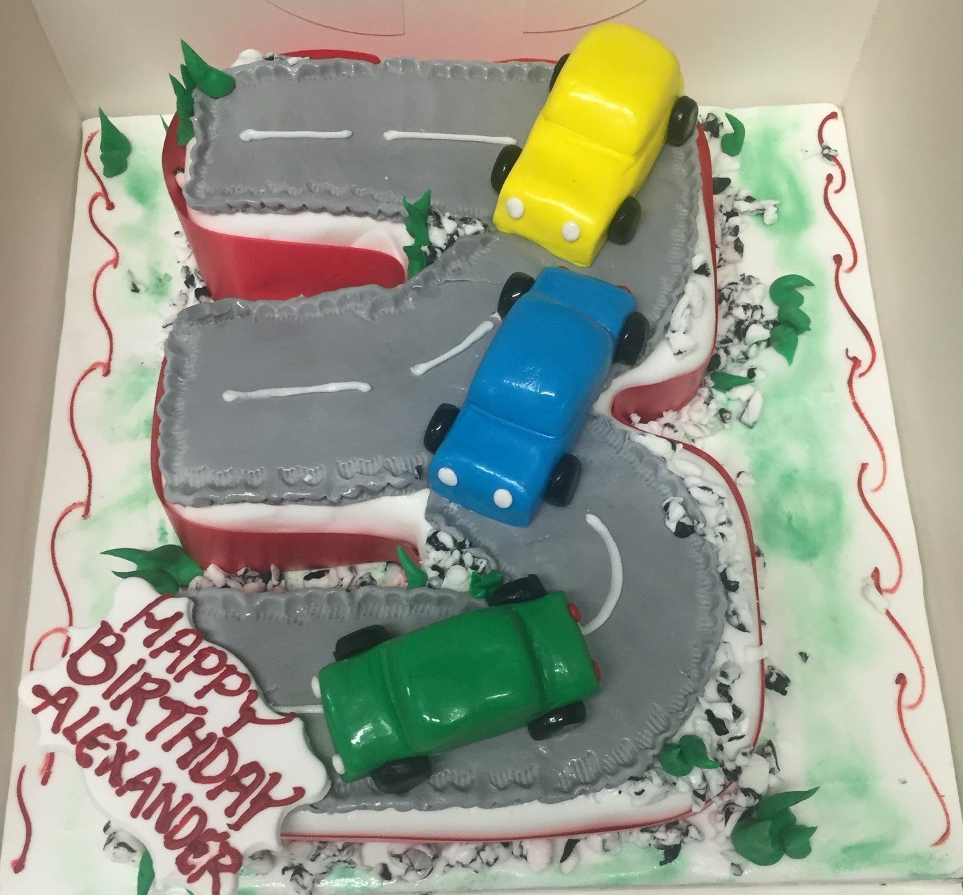 Number 3 | Car Theme