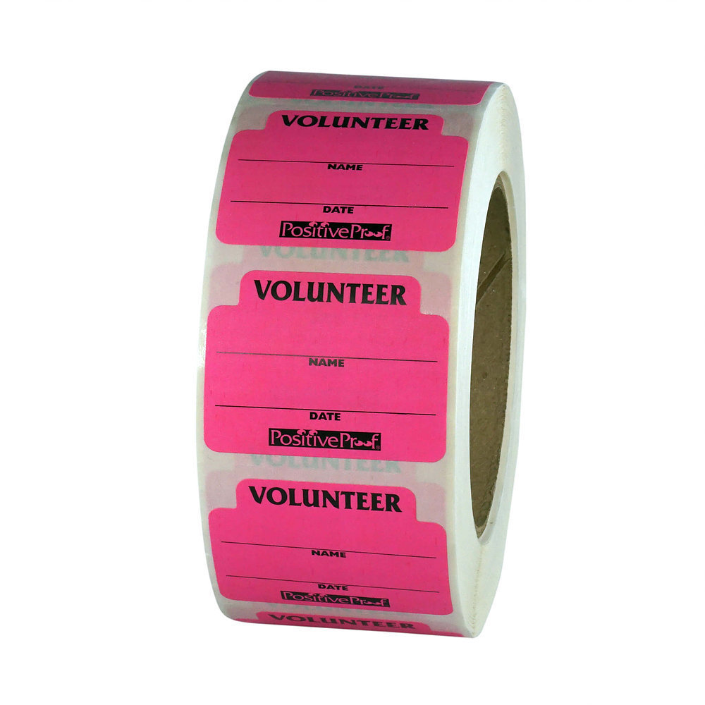 Volunteer Stickers