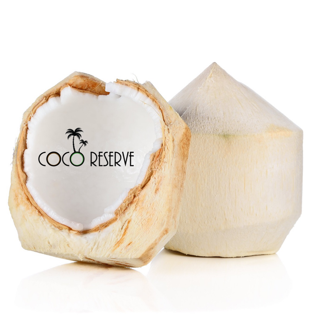 Young Fresh Shaved Coconut (Thai) - Box of 15