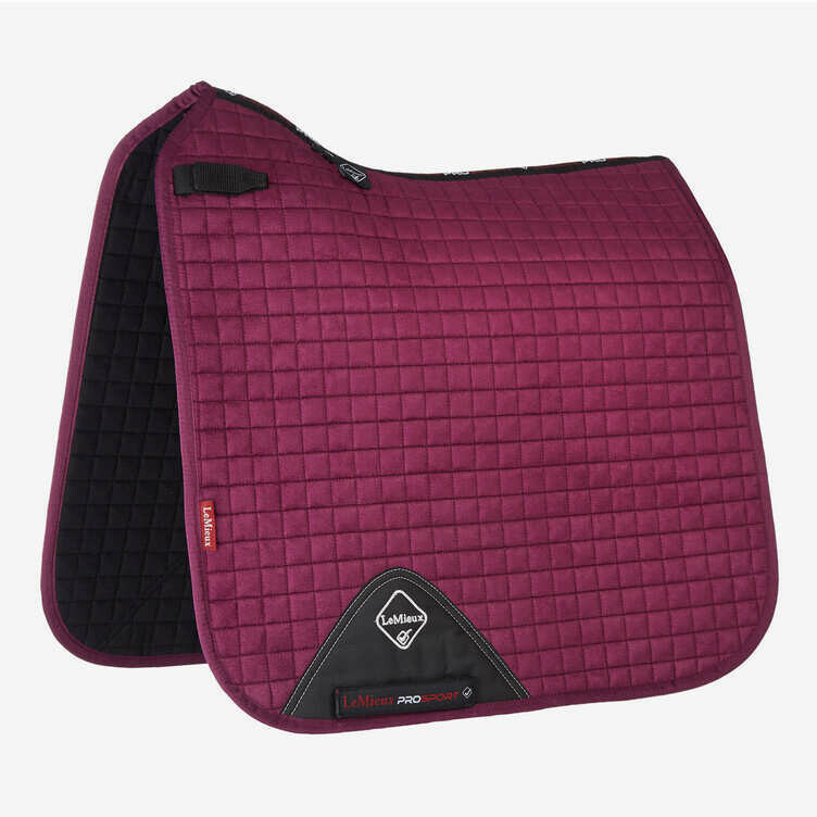 Tapis de selle de dressage ProSport Suede Square by LEMIEUX