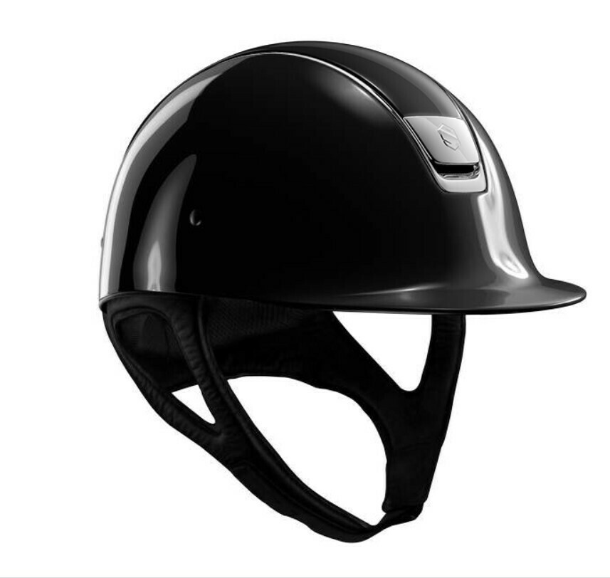 Casque Shadowglossy Noir Custom by SAMSHIELD