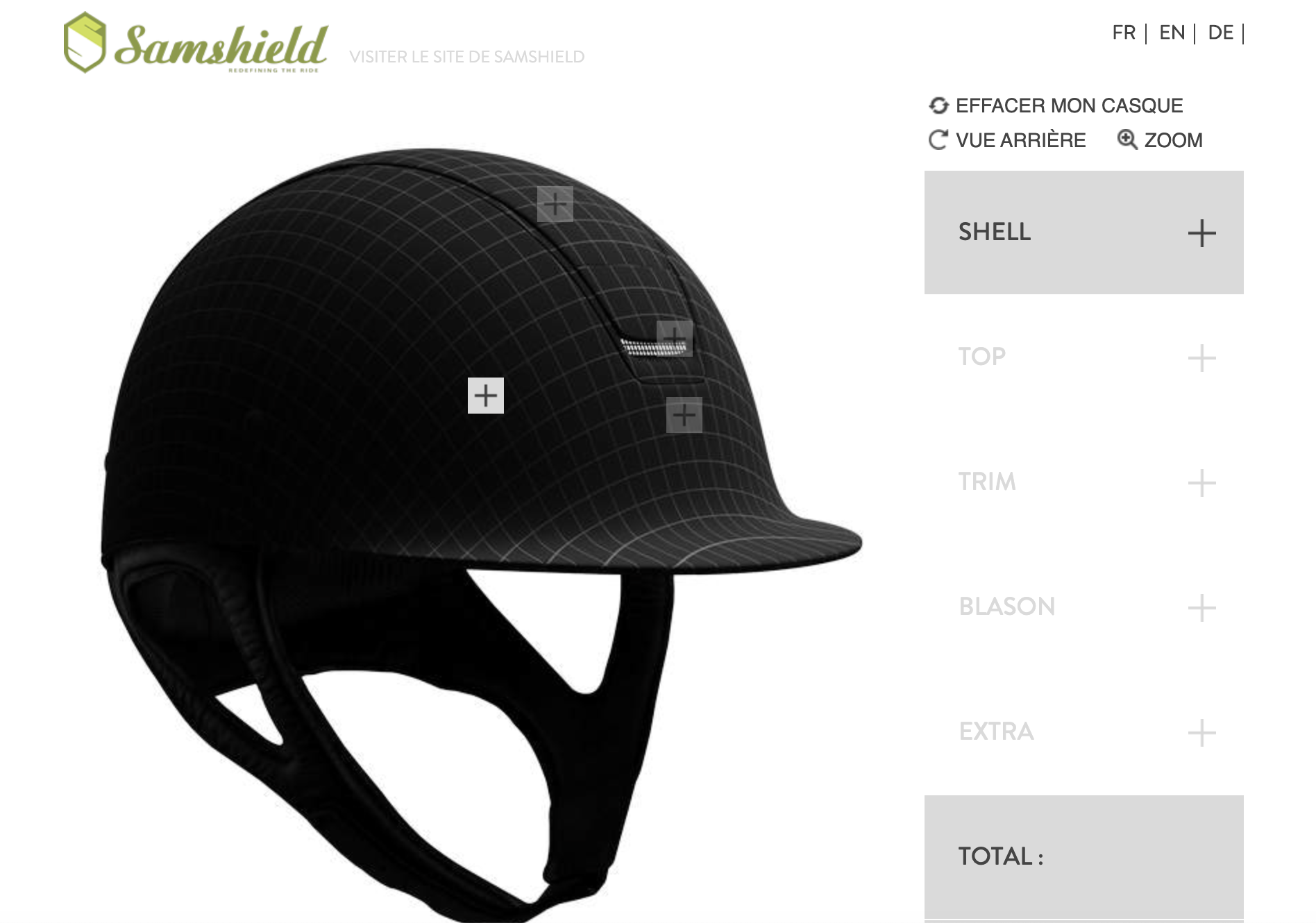 CONFIGURATEUR SAMSHIELD