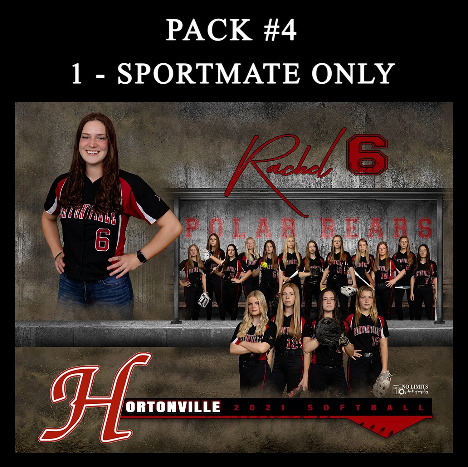 PACK #4 - 8X10 Sportmate Photo Print Only