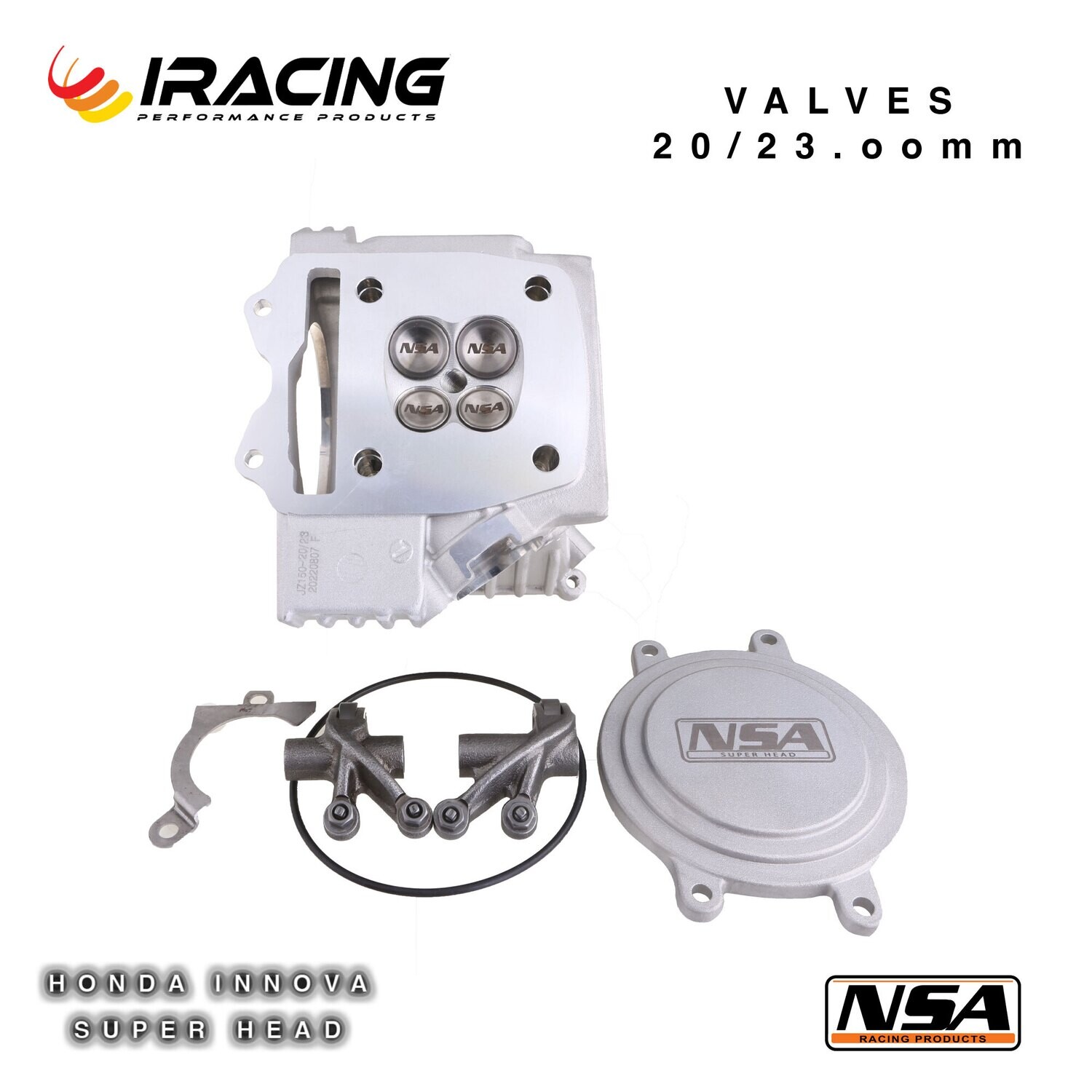 Honda Innova 125 KPH Κεφαλή 4V 20/23.00mm Racing Superhead NSA