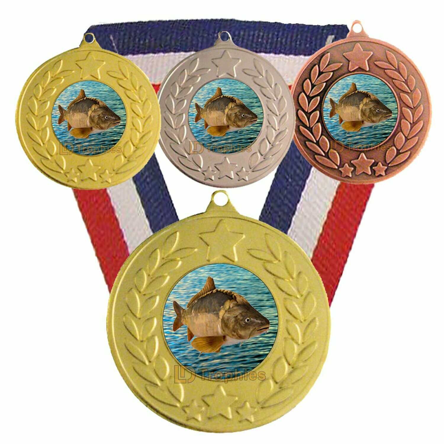 Carp Fishing Medal & Ribbon | Carp Trophy Award